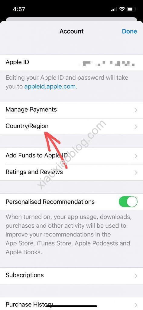 更改Apple ID 国家或地区｜怎么查看自己的Apple ID是哪个国家 - 肖肖博客